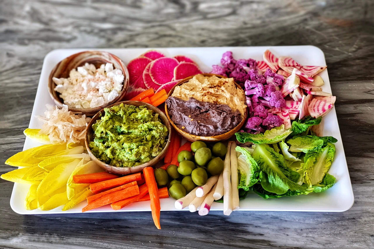 QEEP Cooking: Maggie Q's Veggie Platter | Qeep Up